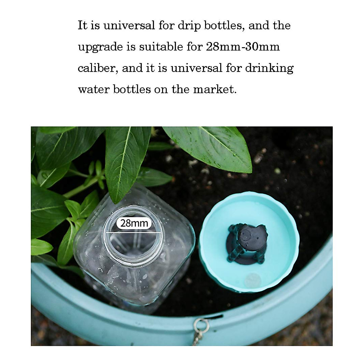 ARTEM Self Plant Watering Spikes Auto Drippers Irrigation Devices Vacation Automatic Plants Water System with Adjustable Control Valve Switch Design for Houseplant, Gardenplant, Officeplant 12 Pack