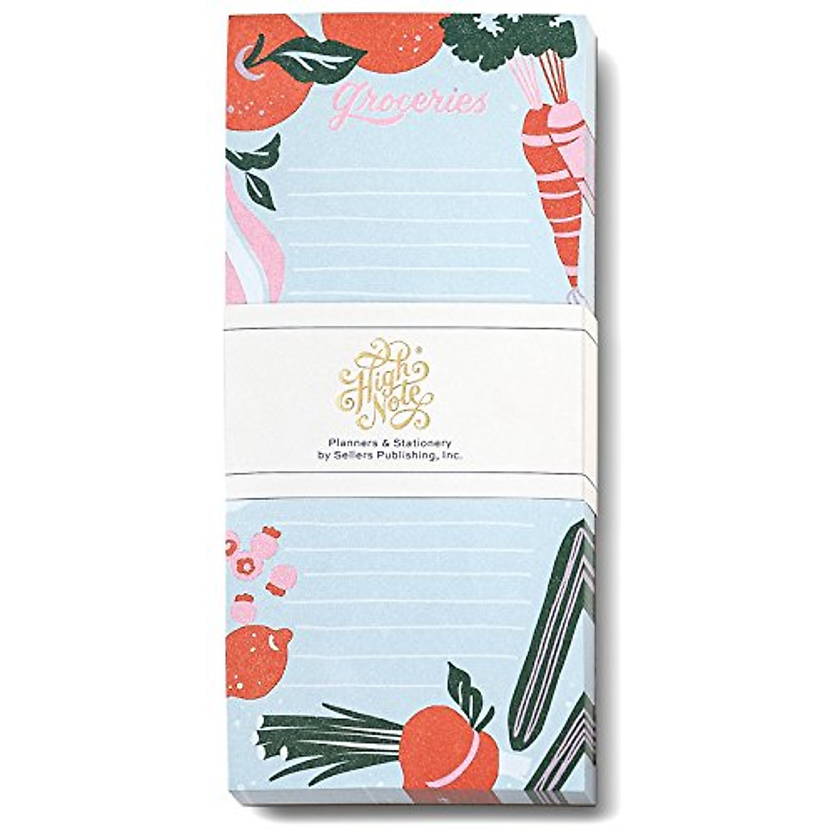 High Note Market Magnetic Vertical to-Do List Pad - 3.75" x 8" (1531905854)