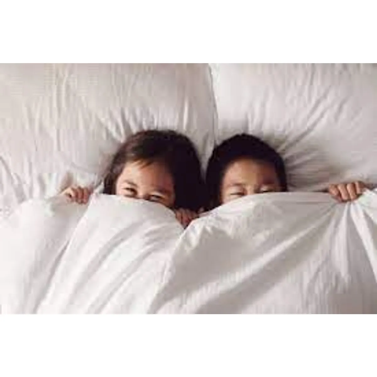 RUMICAFeb 400TC Queen Size Sheet Set - 100% Egyptian Cotton Cooling - Hotel Luxury Bed Sheets - Extra Soft - Upto 10"-12" Deep Pockets - Easy Fit - 4PC White Stripe Bed Sheets - Queen Sheets