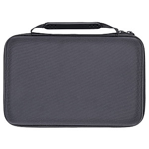 co2CREA Hard Case Replacement for Waterpik Cordless Advanced Water Flosser WP-580 WP-582 WP-583 WP-587 (Black Case)