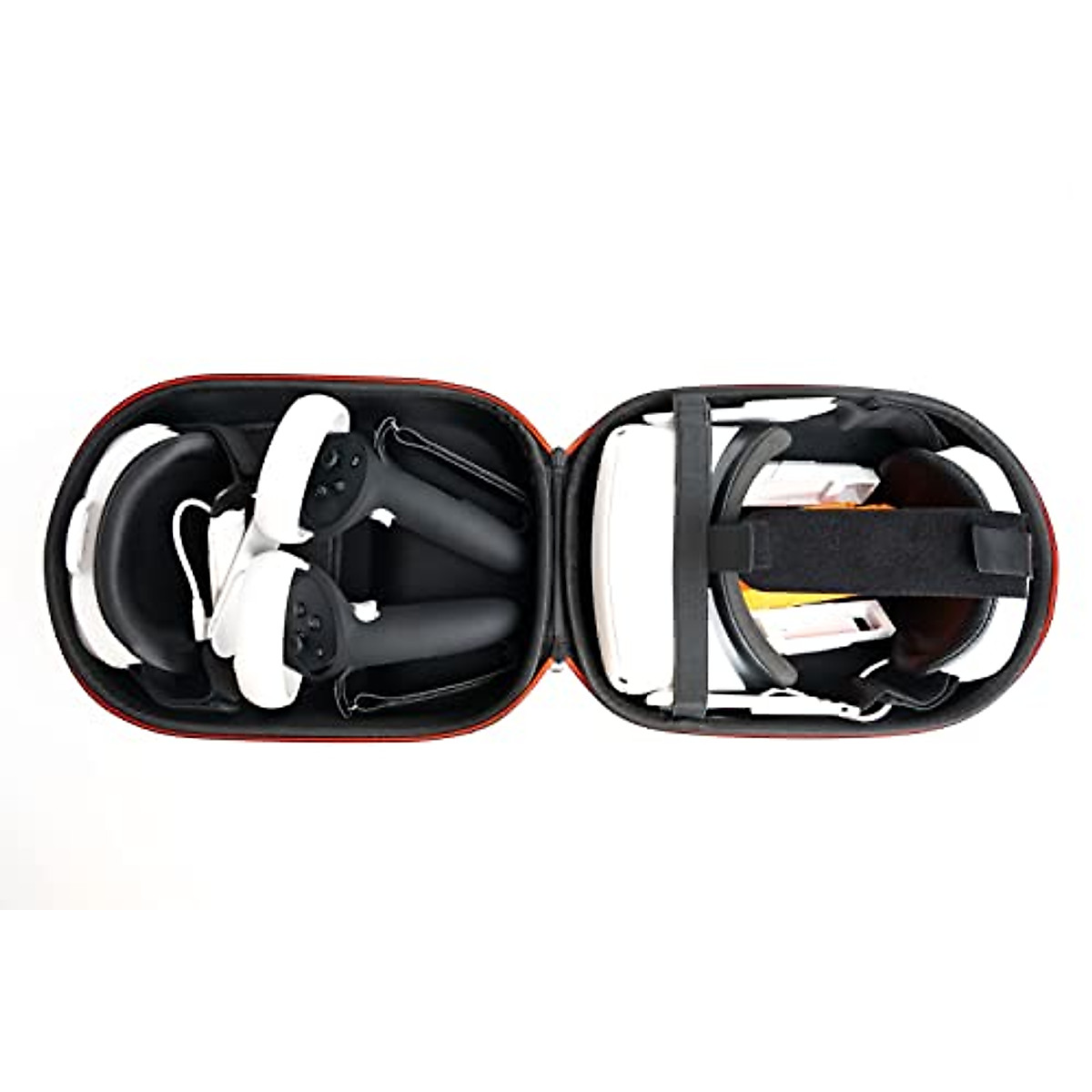 VirtualBuff Elite Strap with 8000mAh Battery, Controller Grips and Storage Case Combo for Oculus Quest 2