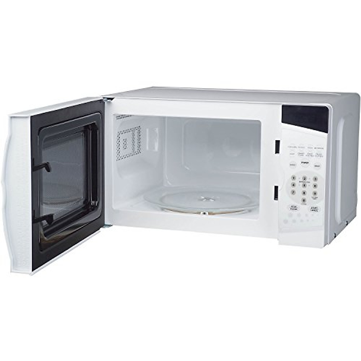 Magic Chef 0.7 Cu. Ft. 700W Oven in White Countertop Microwave.7
