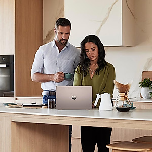 HP Stream Laptop, 14" HD Display, Intel Celeron N4120 Processor, 16GB Memory, 320GB Storage (64GB eMMC + 256GB card), 1-Year Office 365, Webcam, HDMI, Wi-Fi, USB-C, Windows 11 Home, Rose Gold, JVQ MP