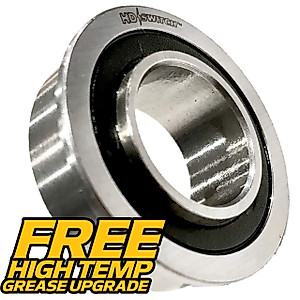 (4 Pack) HD Switch Front Wheel Bearings & Axle Rebuild Kit Replaces AM127303 for John Deere AM127304, AM118315, AM35443, M40514, M123254, R27434, M143338