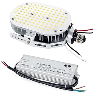 150W LED Retrofit Kit with Power Supply, 20250LM Shoebox LED Retrofit Retrofit Kits(700W MH/HID/HPS Equiv.) 5000K E39 Mogul Base for Parking Lot Lights, High Bay Lights UL DLC Certified (150W 1-Pack)
