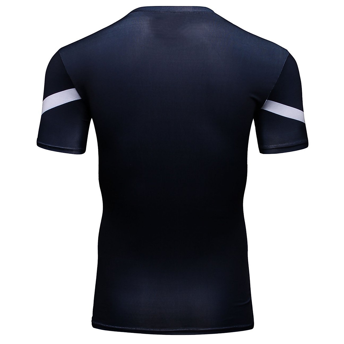 Red Plume Men's Film Super-Hero Series Compression Sports Shirt Running Short Sleeve Tee(Leader C,XL)