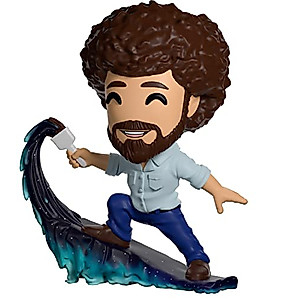 Youtooz Bob Ross Happy Accidents Action Figure, Bob Ross Figure 5" Vinyl Figure Bob Ross Collection