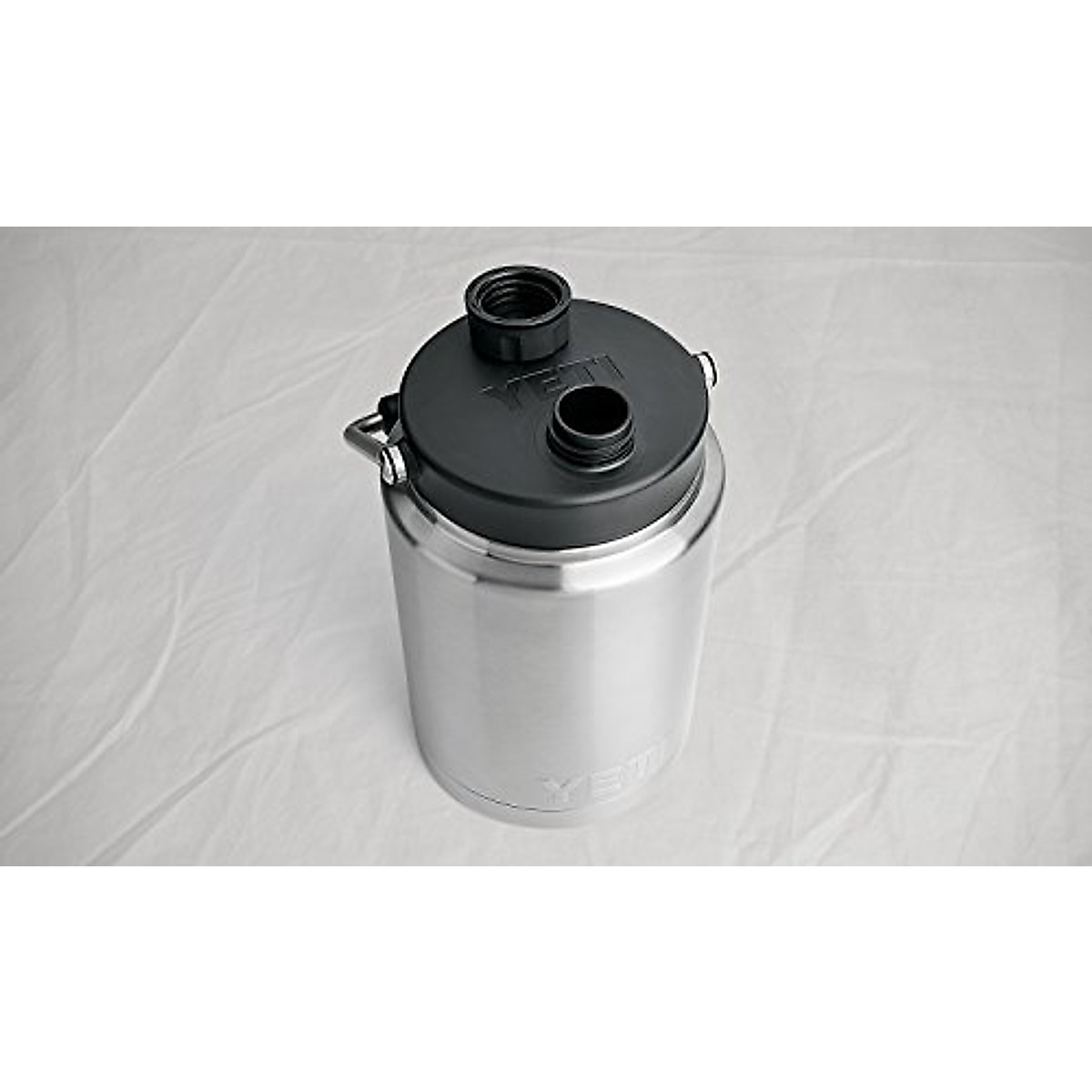 YETI Rambler Vacuum Insulated Stainless Steel Half Gallon Jug with MagCap, Stainless Steel