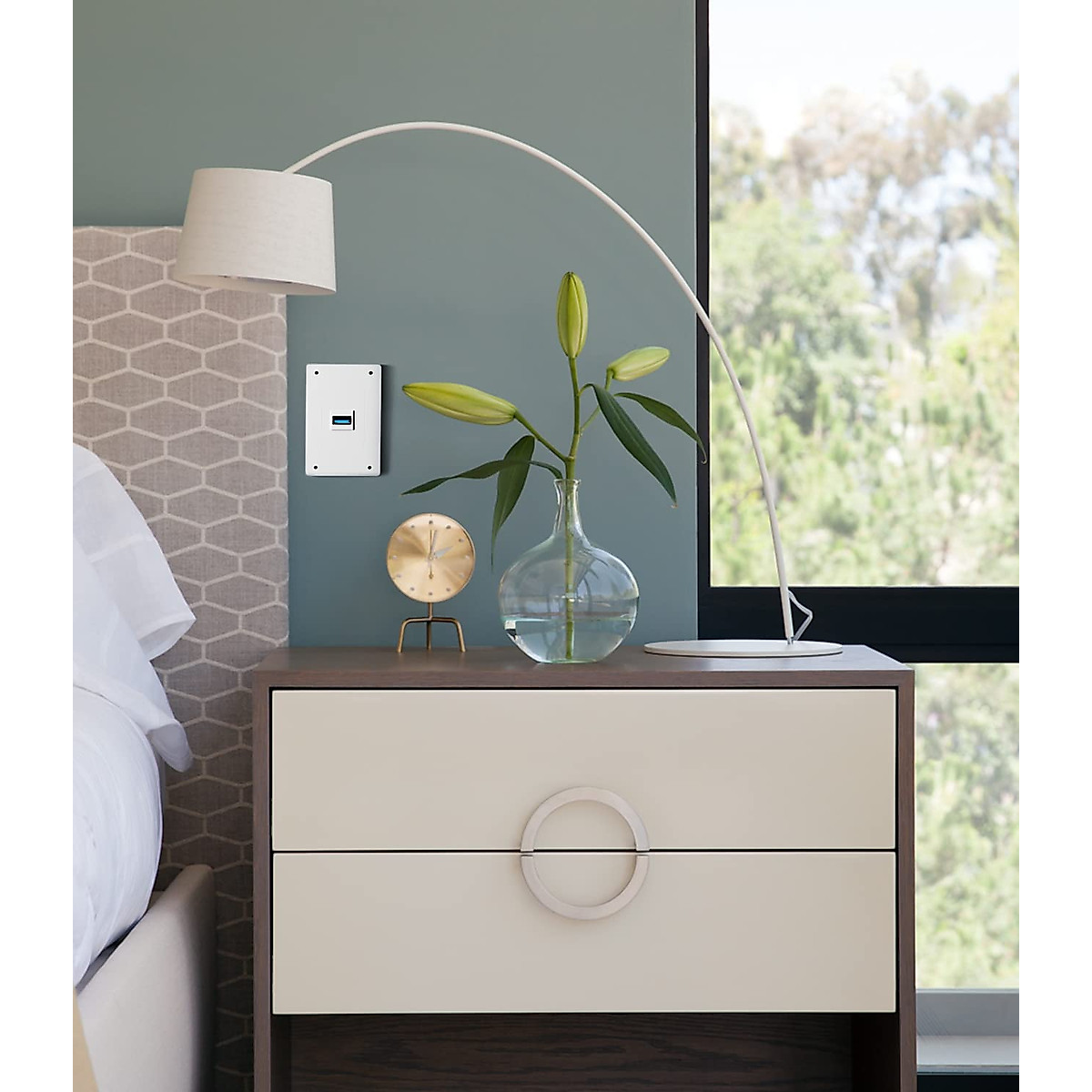 BERLAT USB 3.0 Keystone Jack Insert, USB Keystone Jack,USB to USB Adapters Female to Female Inserts Connector Interface Coupler Socket Adapter Port for Wall Plate Outlet Panel(White-6 Pack)