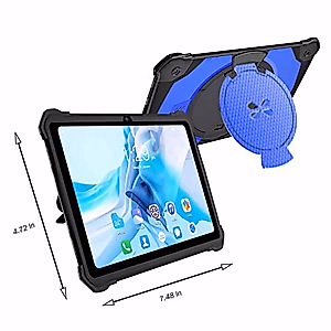 HD 7 Inch Android Tablet IPS Portable for WiFi Bluetooth Voice Call Game Video Learning Tablet, SIM Card Communication Function