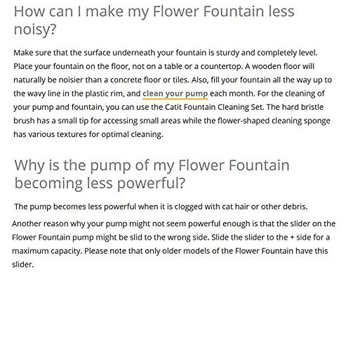 Catit Flower Fountain with Triple Action Filter, Cat Drinking Water Fountain, 3 L, Green