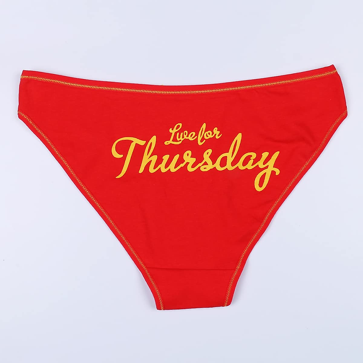 Bestmaple 7 Pack Women Knickers Underwear Cotton Every Weekdays Ladies Panties Week Days Printed Briefs (as1, alpha, l, xx_l, regular, regular) Multi