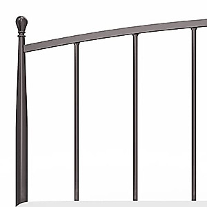 Hillsdale Warwick King Metal Headboard, Gray Bronze