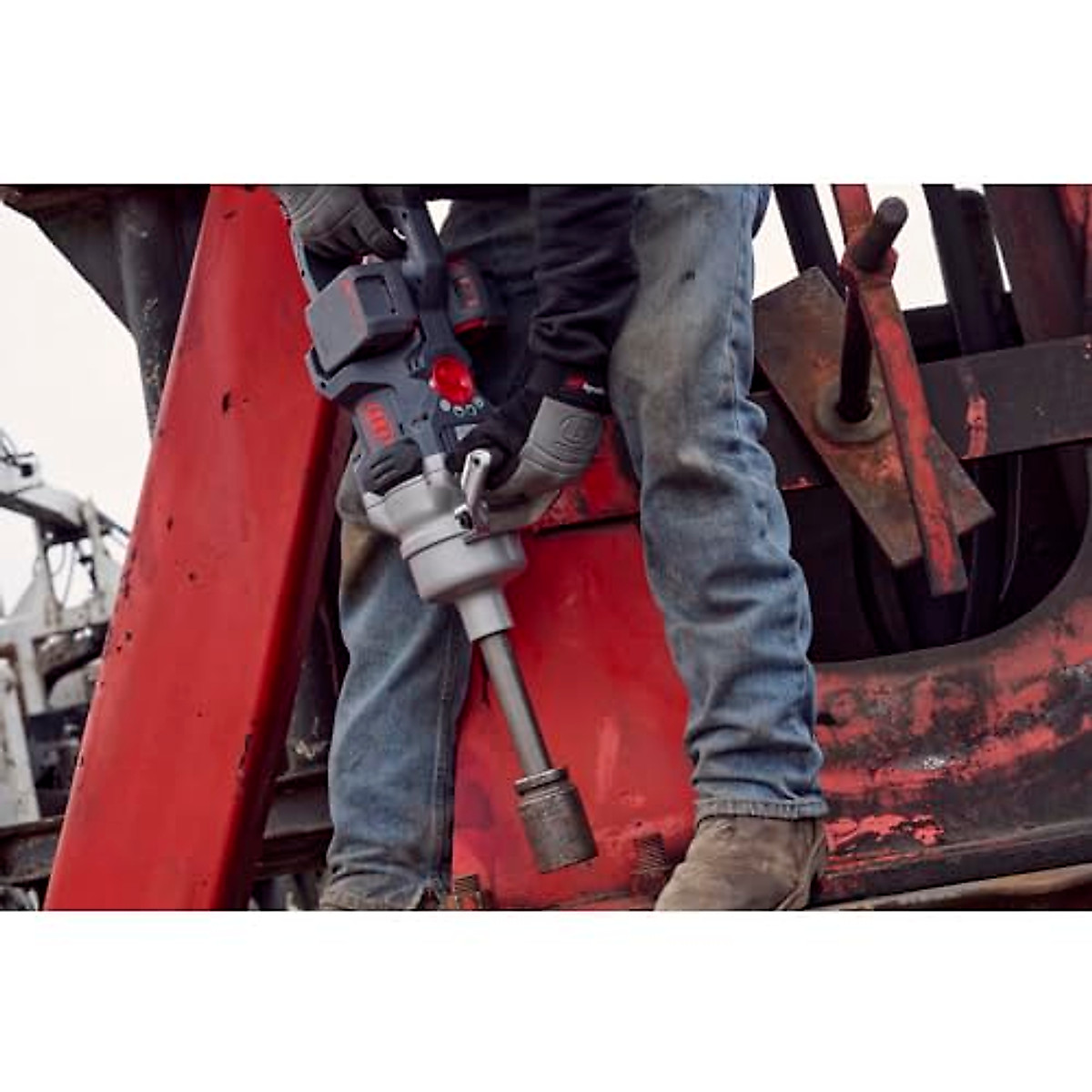 Ingersoll Rand W9691-K4E W9000 Series 20-Volt 1-Inch Cordless Impact Wrench Kit with Charger and 6-Inch Extended Anvil