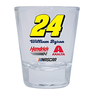 Officially Licensed NASCAR William Byron #24 Shot Glass Round New for 2020