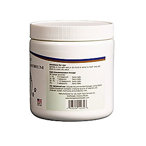 Canine Colostrum Immune Support for Dogs, Gut Health 5.5 oz powder