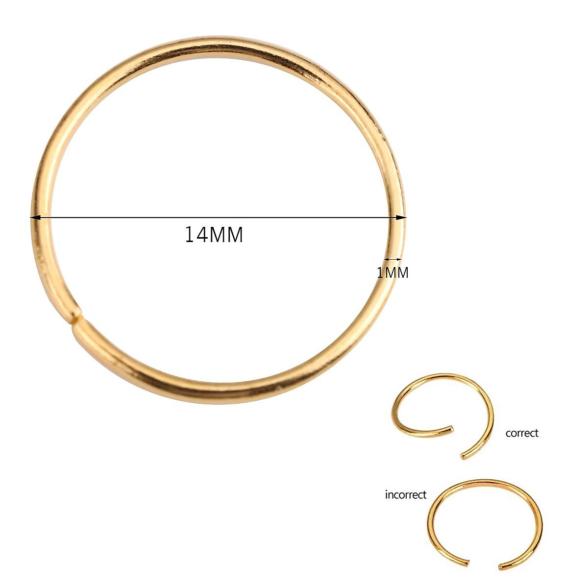 200 PCS Hair Braid Rings Accessories Clips for Women Dreadlocks Set Color Gold and Sliver