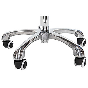 Rolling Saddle Stool w. Split Seat (Beige)