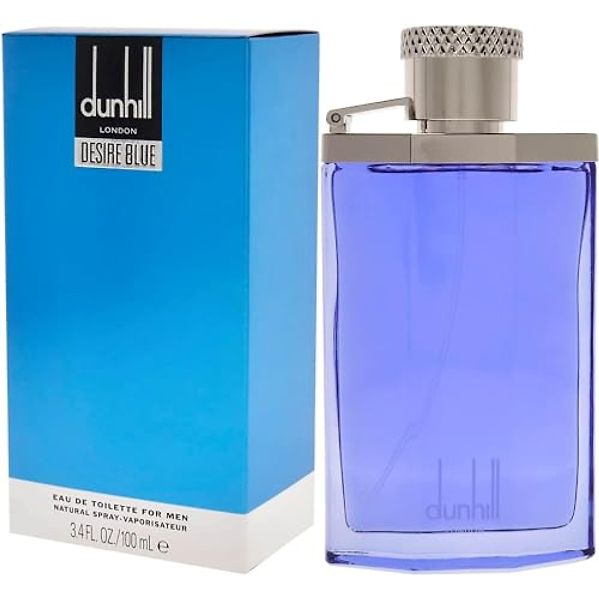 Dunhill Desire Blue Eau de Toilette Cologne Spray For Men, 3.4 Fl. Oz