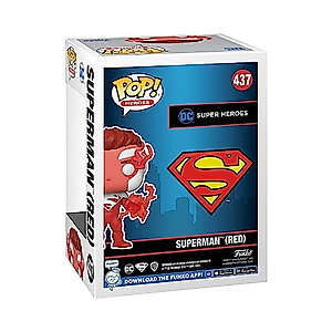 Funko Pop! Heroes: DC - Superman (Red), Fall Convention Exclusive