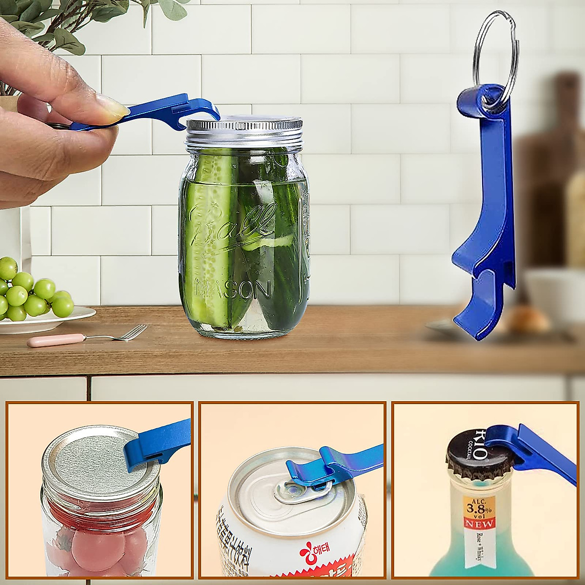 Bourge Chef Jar Sealer with Accessory Hose for Vacuum Sealer Food Storage