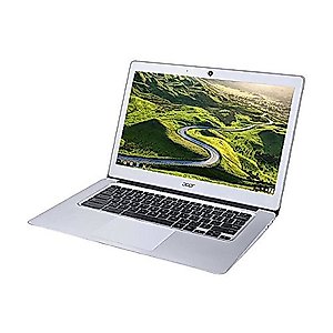 Acer Chromebook 14 CB3-431-C7VZ - 14" - Celeron N3160 - 4 GB RAM - 32 GB Ss, Silver (Renewed)