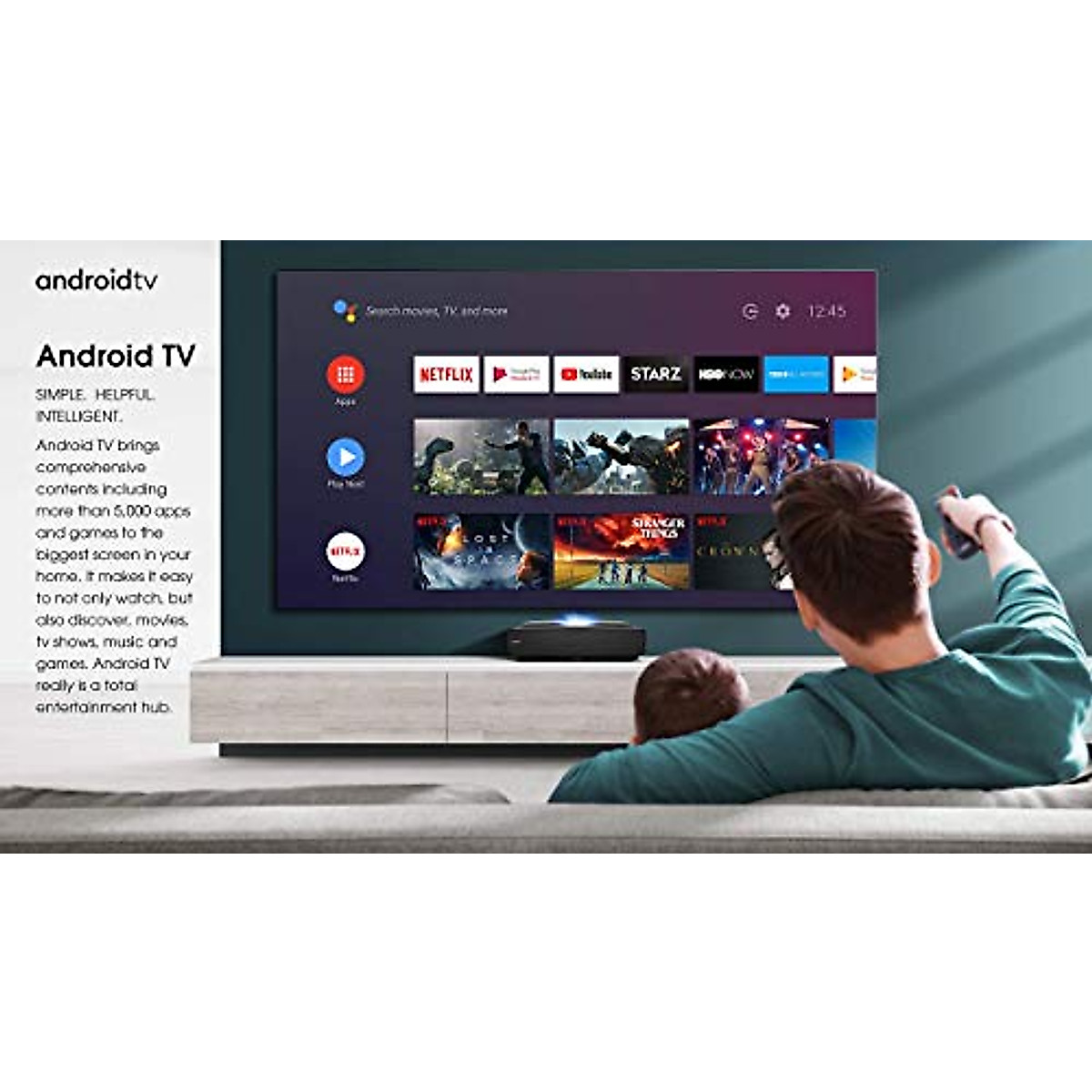 Hisense 100L5F 100" 4K UHD Android Smart Laser TV with HDR (2020)