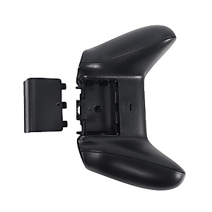 Cusstally Black Controller Housing Shell Full Set Faceplates Buttons for with The 3.5 mm Headset shell kit with 3.5 port