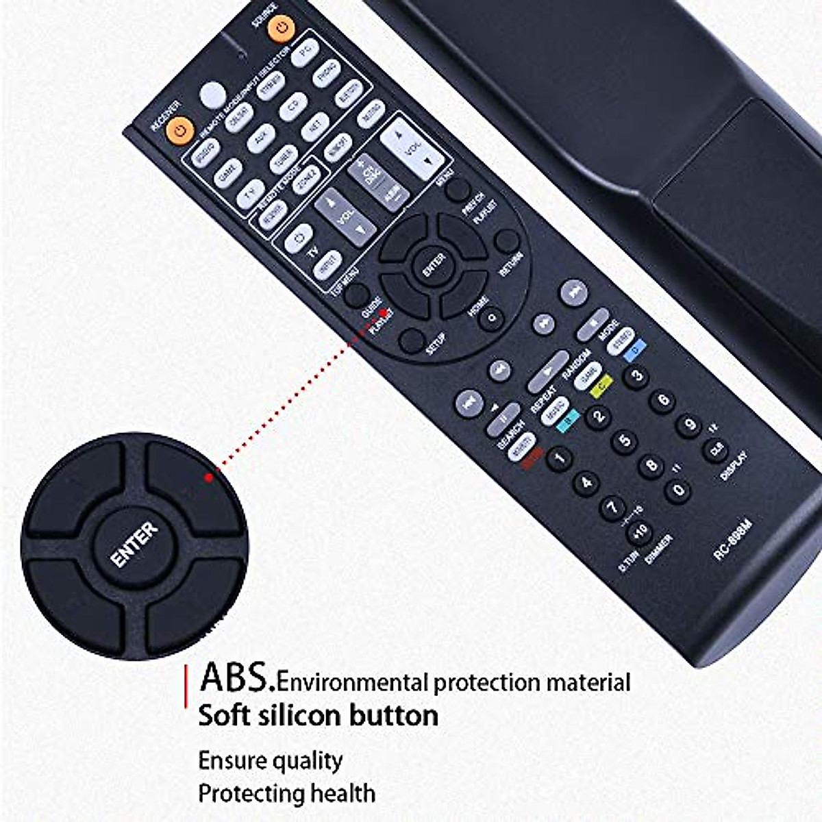 The New RC-898M RC898M ONKYO AV Receiver Replaces The New Remote Controller. Suitable for TX-NR747 TX-NR545 TX-NR646 TXNR747 TXNR545 TXNR646