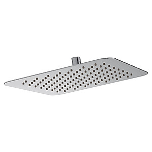 Moen Chrome 12-Inch Eco-Performance Razor Thin Rainshower Shower Head, S1004EP