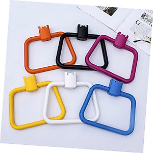 Amosfun Vacuum Cup Towel Rack Towel Rack for Kitchen Towel Holder for Kitchen Rotatable Towel Rack Strong Suction Towel Hanger Multifunction Enamel Plates Camping Suction Cup Towel Hanger