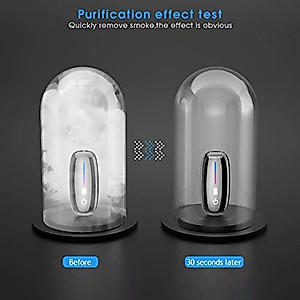 AirKitty A10 Pro Personal Air Purifier Necklace, Rechargeable Portable Air Purifier wearable for travel Office Airplane and Home, Ionizer Air Purifier(Touch Switch)