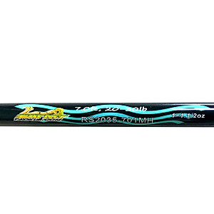 EatMyTackle Dolphin Dominator Spinning Rod | Saltwater Fishing Rod (20-30lb. Slow/Moderate Action, 7 ft.)