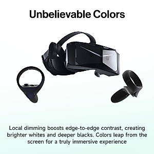 Pimax Crystal - High-Resolution Virtual Reality Headset for PC Gaming