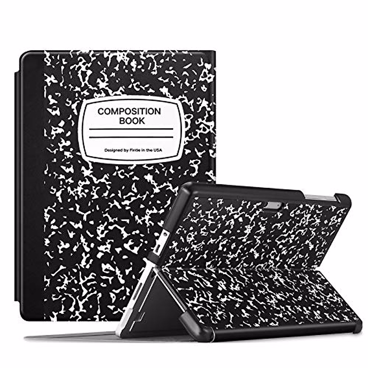 Fintie Case for Microsoft Surface Go 3 2021 / Surface Go 2 2020 / Surface Go 2018 10-inch Tablet - Multiple Angle Hard Shell Business Cover, Compatible with Type Cover Keyboard (Composition Book)