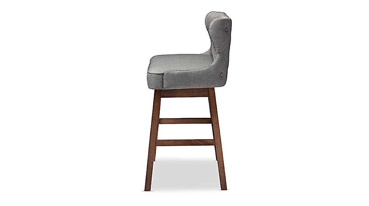 Baxton Studio Gradisca Modern Bar Bench - Stylish Comfort