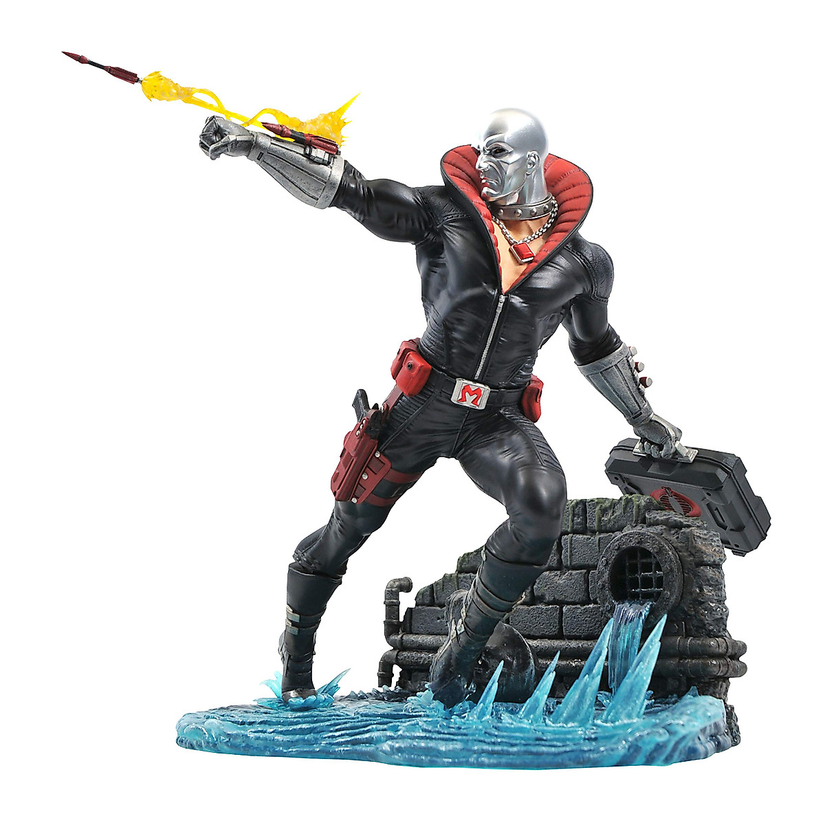 Diamond Select Toys G.I. Joe Gallery: Destro PVC Statue, Multicolor, 10 inches