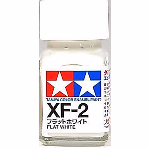 O TAMIYA COLOR FLAT ENAMEL HOBBY PAINT NEW 10ML XF-2 FLAT WHITE /item# G4W8B-48Q6543