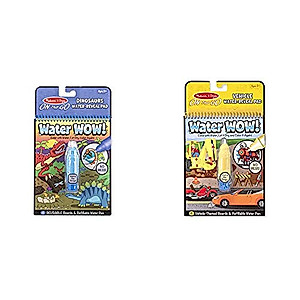Melissa & Doug Water Wow! Dinosaurs & Water Wow! Vehicles