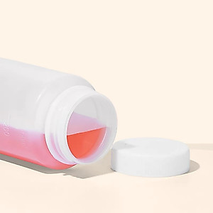 LEPEVNEY 1000ml/34oz Plastic Bottles Lab Chemical Reagent Bottle - Wide Mouth, Secure Sample Sealing, Liquid Storage Container 2 Pcs