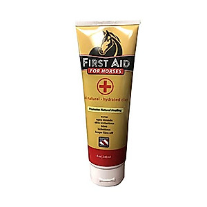 Redmond First Aid All Natural Hydrated Clay For Horses, 8 Ounce Tube