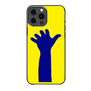 Waving Hand Silhouette Pattern Art Design Anti-Fall and Shockproof Gift iPhone case (iPhone 11)