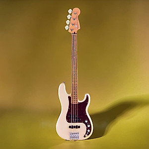 Fender Player Plus Precision Bass, Olympic Pearl, Pau Ferro Fingerboard