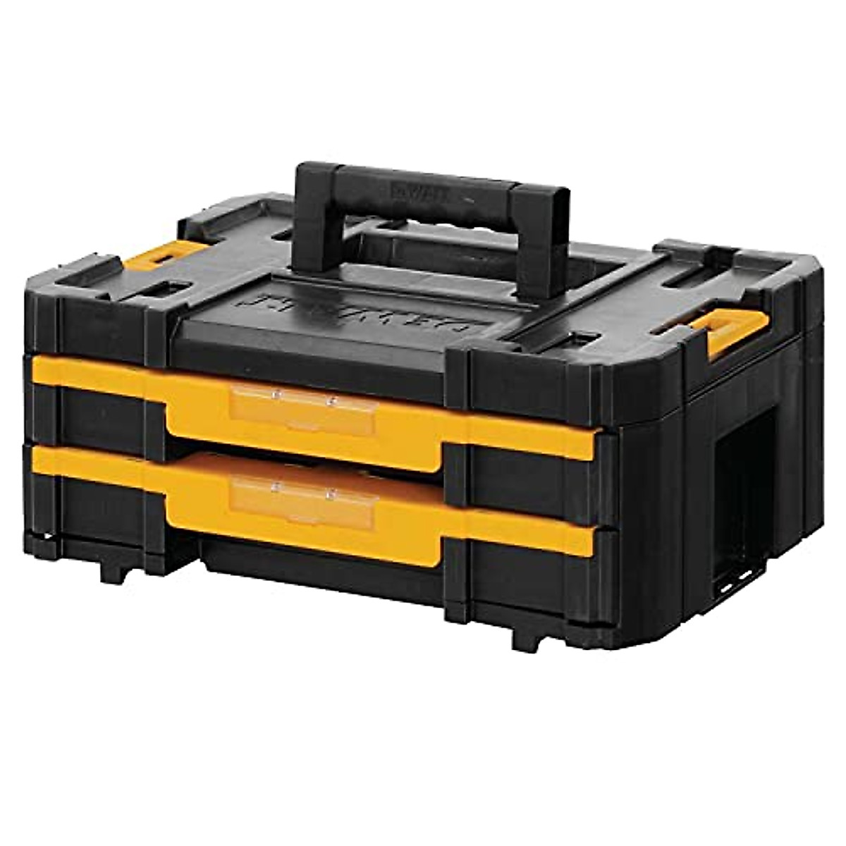 DEWALT TSTAK Tool Storage Organizer, Double Drawers (DWST17804) , Black