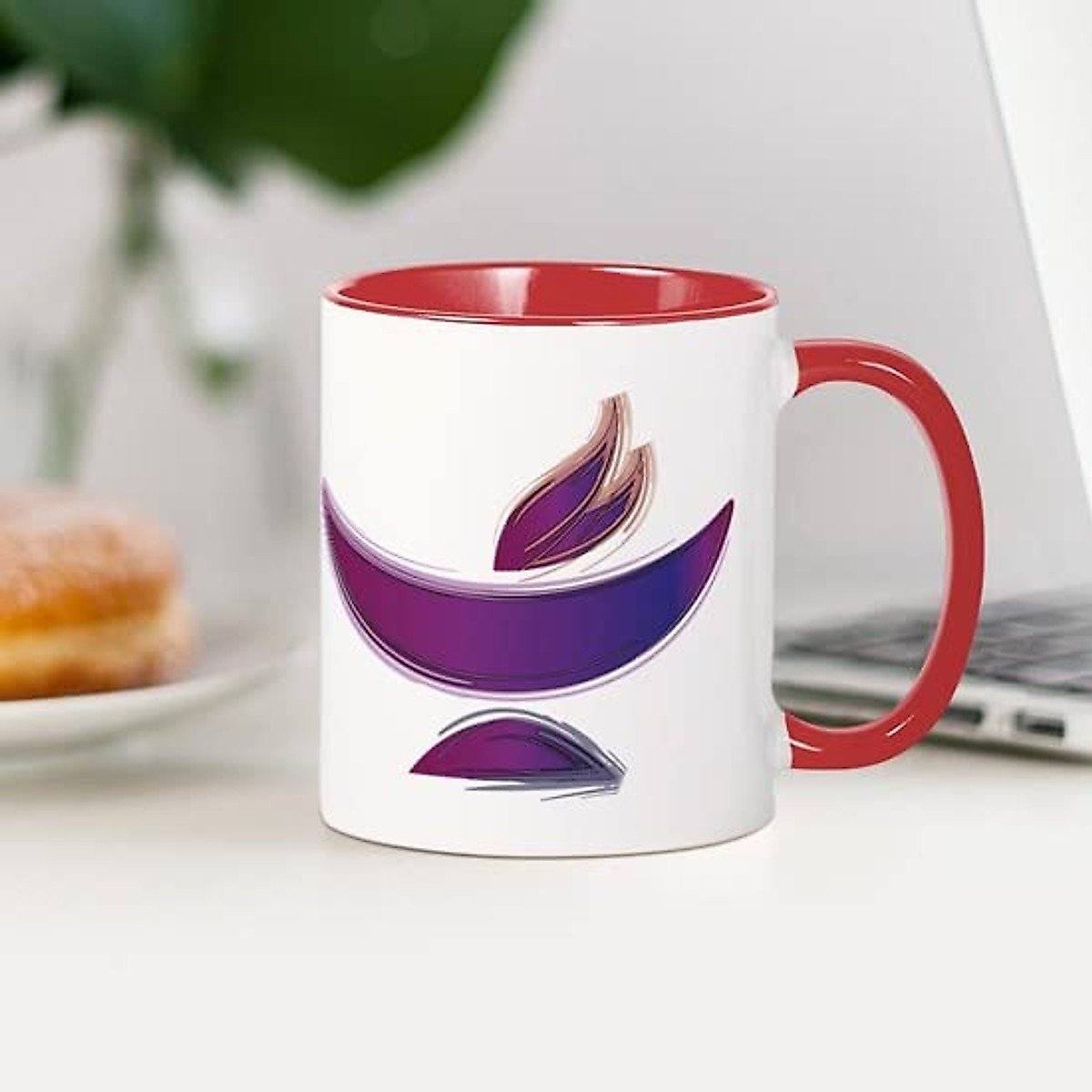 CafePress UU Painted Chalice Mug Ceramic Coffee Mug, Tea Cup 11 oz