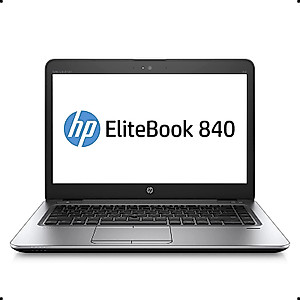 HP EliteBook 840 G3 14' Laptop, Core i7-6600U 2.6GHz, 8G RAM, 512GB Solid State Drive, Windows 10 Pro 64Bit (Renewed)