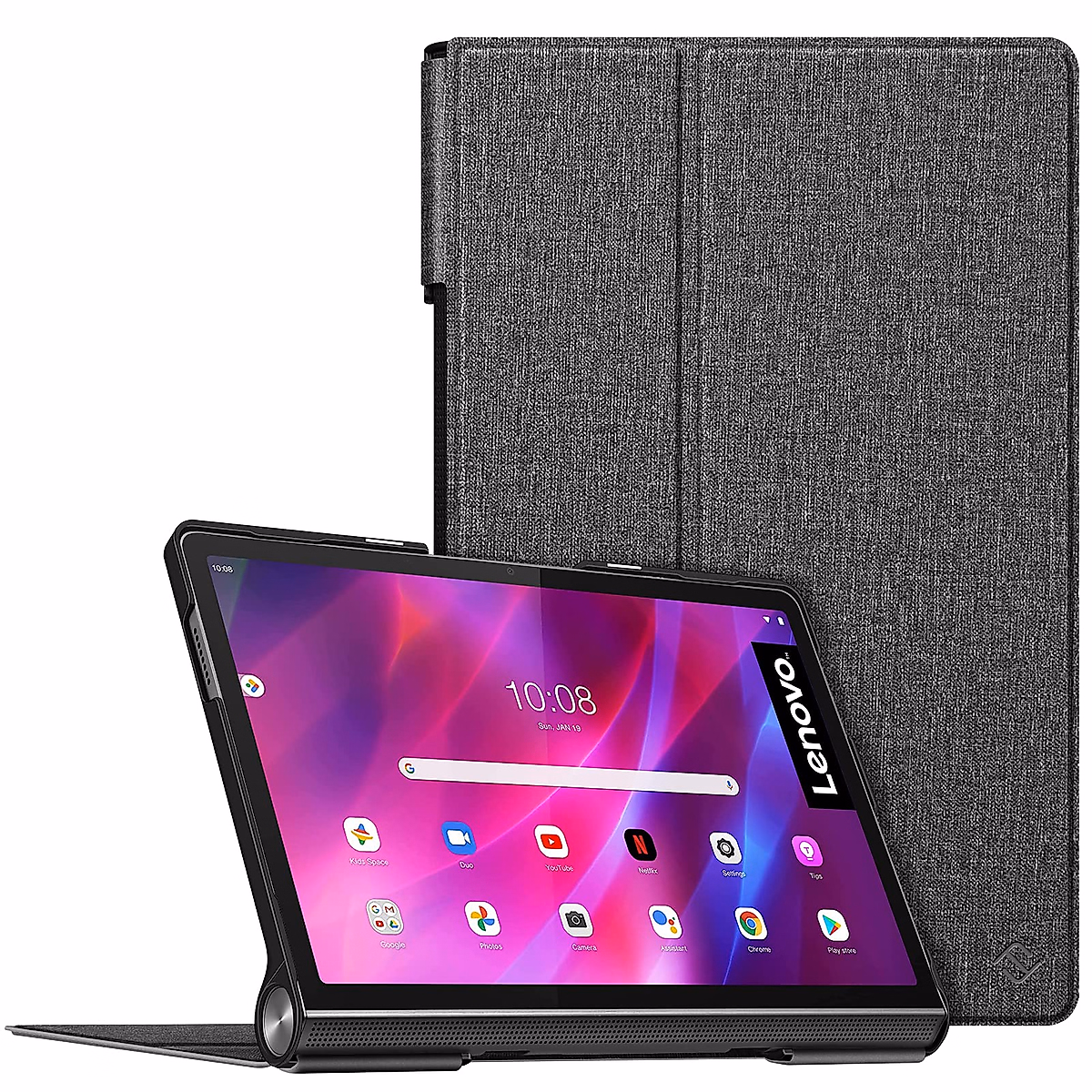 Fintie Case for Lenovo Yoga Tab 11 11" 2021 (YT-J706F), Premium Vegan Leather Slim Fit Case Folio Smart Stand Protective Cover with Auto Sleep/Wake Feature
