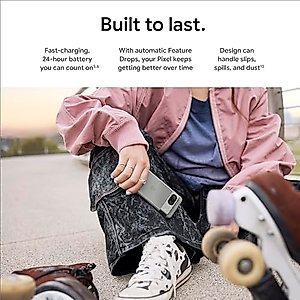 Google Pixel 8 - Unlocked Android Smartphone with Advanced Pixel Camera, 24-Hour Battery, and Powerful Security - Obsidian - 256 GB