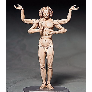 FREEing Table Museum The Vitruvian Man Figma Action Figure