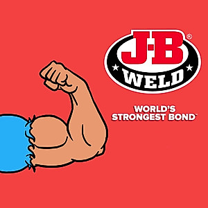 J-B Weld 50133 Plastic Bonder Structural Adhesive Syringe - Tan - 25 ml